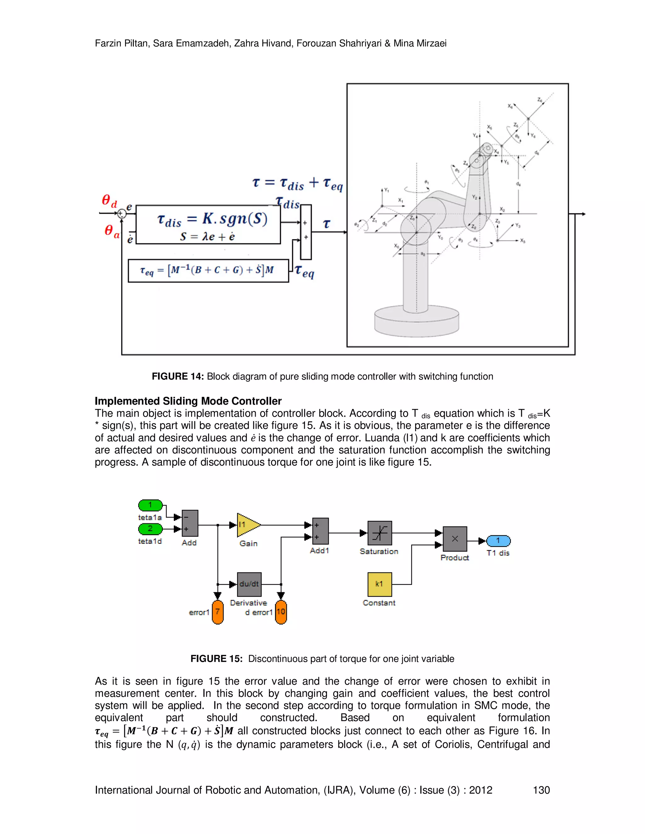 PUMA-560 Robot Manipulator Position Sliding Mode Control Methods Using MATLAB/SIMULINK and Their ...