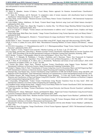 Texture Classification | PDF