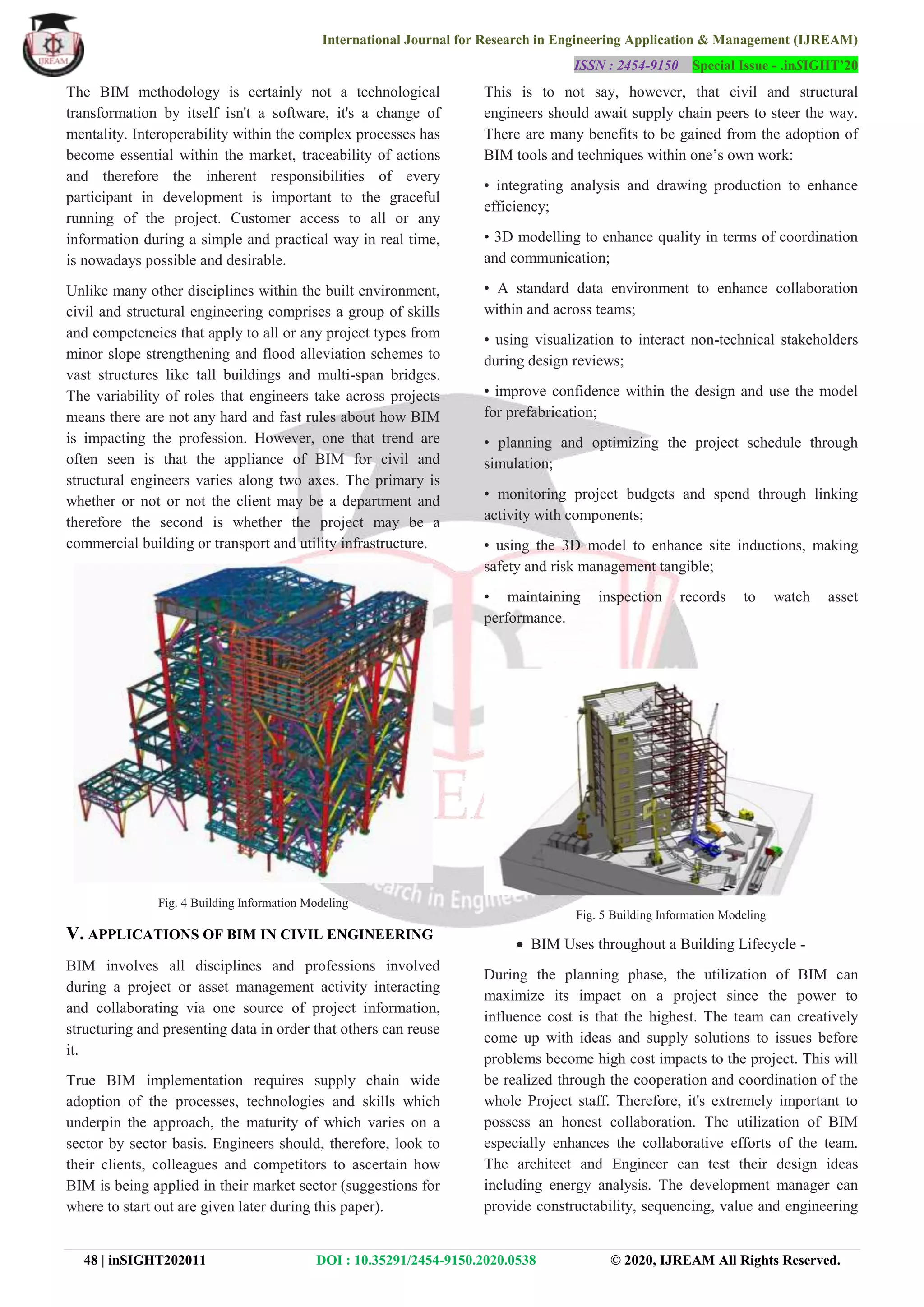 Building Information Modeling (BIM) Research Paper | PDF