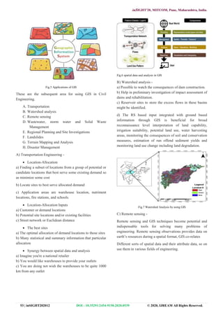 GIS in Civil Engineering | PDF