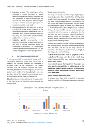 Qi Gong as a Teaching Instrument to Reduce Academic Stress | PDF