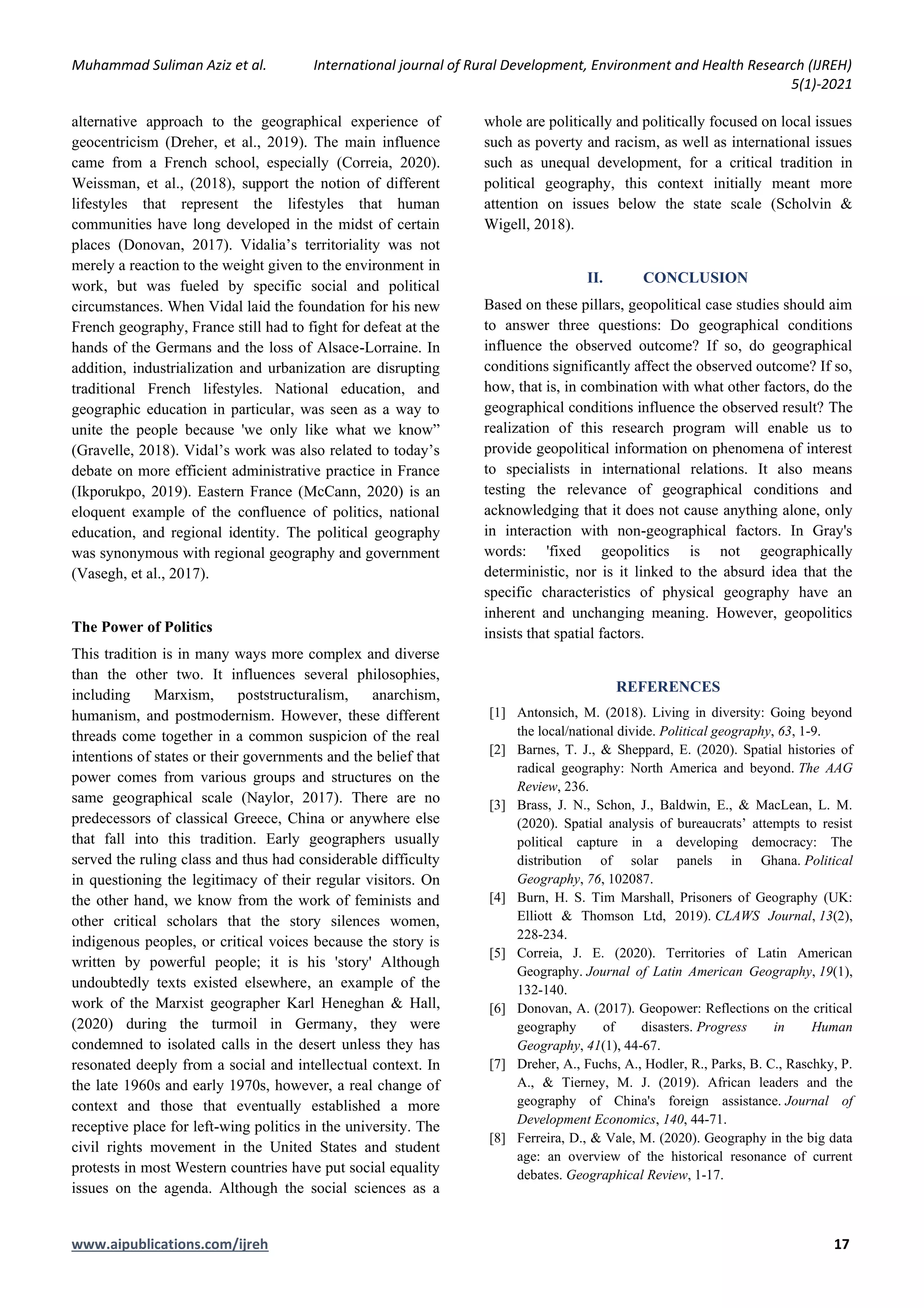 Geography and Politics in A World Divided | PDF