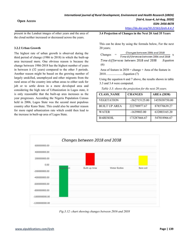 Land use/ land cover classification and change detection mapping: A ...