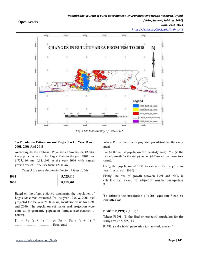 Land use/ land cover classification and change detection mapping: A ...