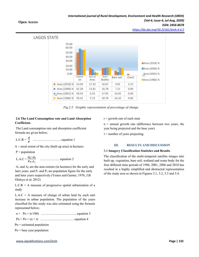 Land use/ land cover classification and change detection mapping: A ...
