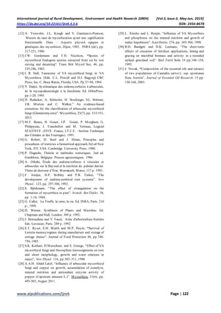 Arbuscular mycorrhizal fungi (Glomus mosseae) selection by date palm ...