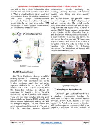 IJRET-V1I1P4 - Vehicle Tracking System Using GPS Tracking Method | PDF
