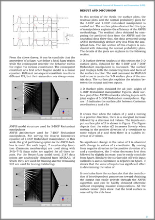 CPREDICTION OF INVERSE KINEMATICS SOLUTION OF A REDUNDANT MANIPULATOR USING ANFIS | PDF