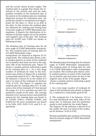 CPREDICTION OF INVERSE KINEMATICS SOLUTION OF A REDUNDANT MANIPULATOR USING ANFIS | PDF