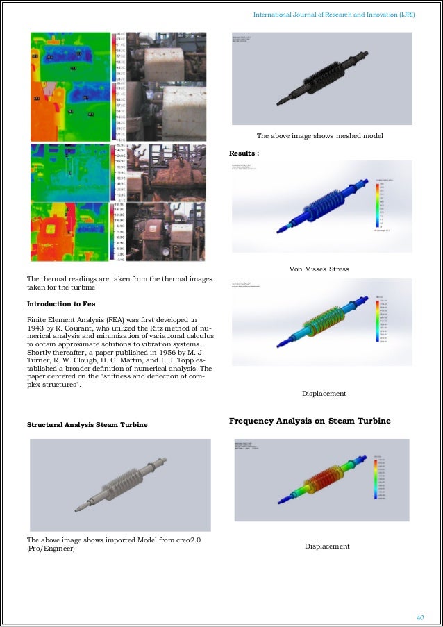 DESIGN AND ANALYSIS OF MULTI- STAGE STEAM TURBINE BLADE AND SHAFT ASS…