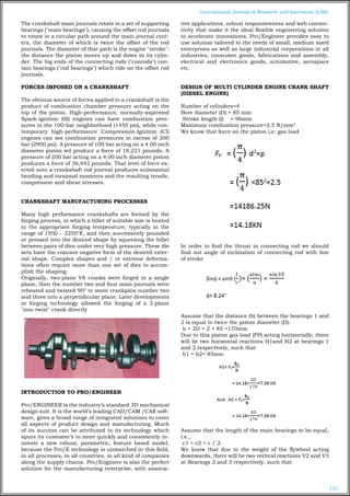 GEOMETRIC OPTIMIZATION OF CRANK SHAFT FOR OPTIMUM DESIGN AND ...