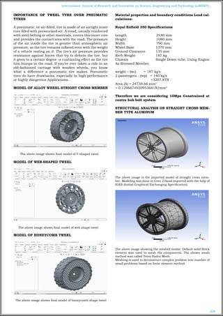 life prediction analysis of tweel for the replacement of traditional ...