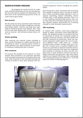 OPTIMIZED DIE STRUCTURE DESIGN OF PLASTIC INJECTION MOULD USING FEM ...