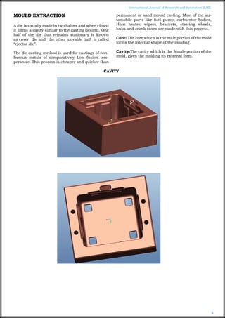OPTIMIZED DIE STRUCTURE DESIGN OF PLASTIC INJECTION MOULD USING FEM ...