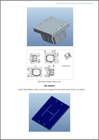 OPTIMIZED DIE STRUCTURE DESIGN OF PLASTIC INJECTION MOULD USING FEM ...