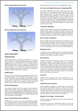 STUDY AND ANALYSIS OF TREE SHAPED FINS BY USING FLUENT | PDF