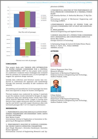 Ijri te-03-012 design and optimization of water cool condenser for central air conditioner. | PDF