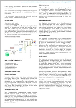 Ijricit 01-002 enhanced replica detection in short time for large data sets | PDF | Databases ...