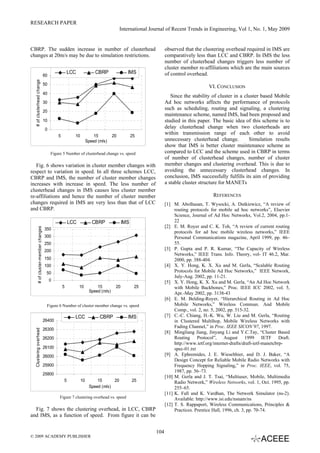 A Low Control Overhead Cluster Maintenance Scheme for Mobile Ad hoc NETworks (MANETs) | PDF