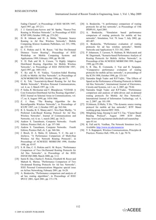 Source routing in Mobile Ad hoc NETworks (MANETs) | PDF