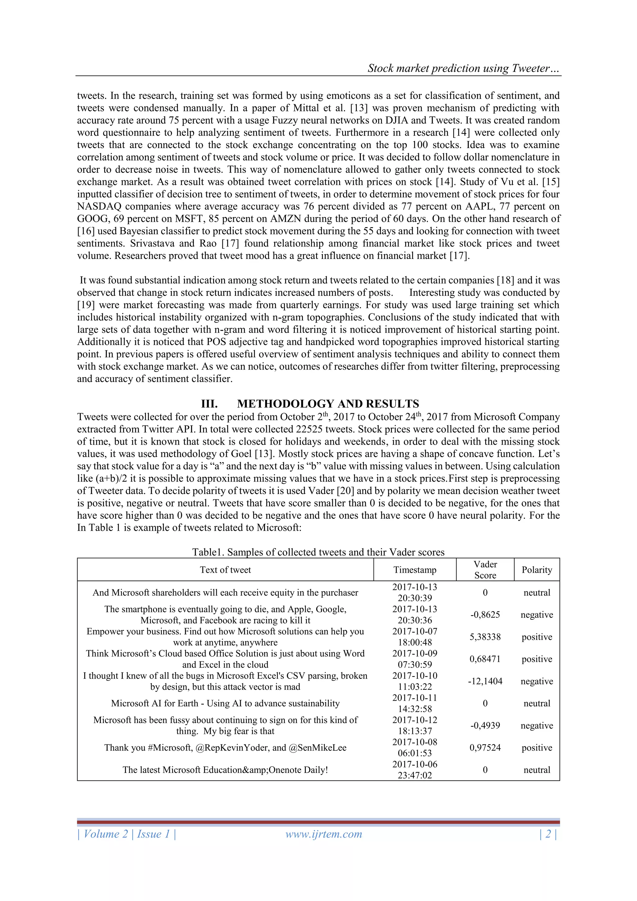 Stock Market Prediction Using Twitter Sentiment Analysis PDF Stock Market Prediction Using Twitter Sentiment Analysis PDF