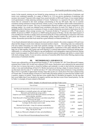 Stock market prediction using Twitter sentiment analysis | PDF