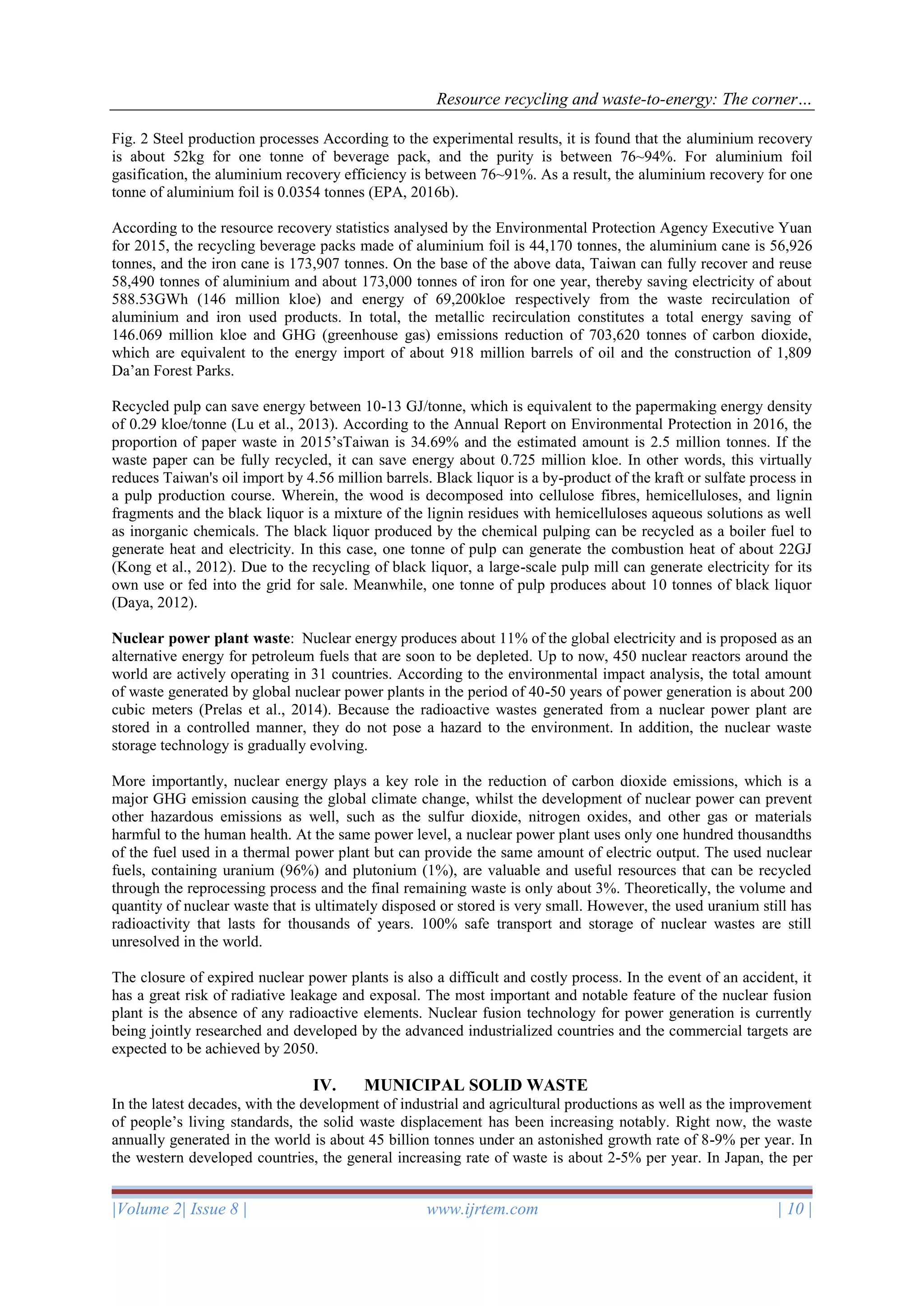 Resource recycling and waste-to-energy: The cornerstones of circular ...