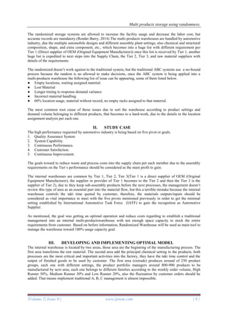 Multi products storage using randomness | PDF