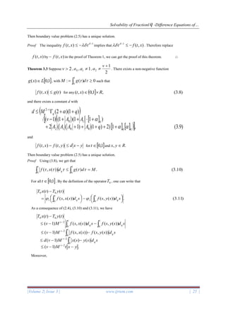 Solvability of Fractionl q -Difference Equations of Order 2 3 Involving The P-Laplacian Operator ...