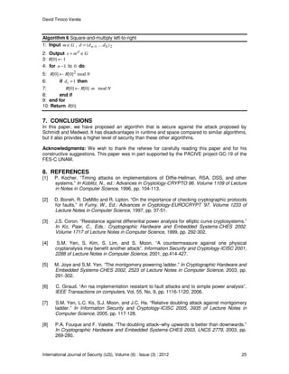 Blinded Montgomery Powering Ladder Protected Against the Jacobi Symbol Attack | PDF