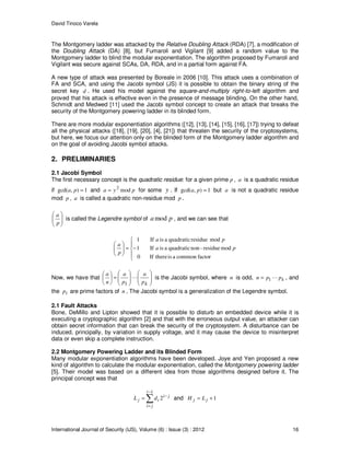 Blinded Montgomery Powering Ladder Protected Against the Jacobi Symbol Attack | PDF