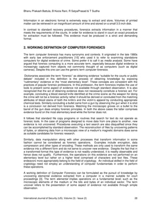 Techniques in Computer Forensics: A Recovery Perspective | PDF