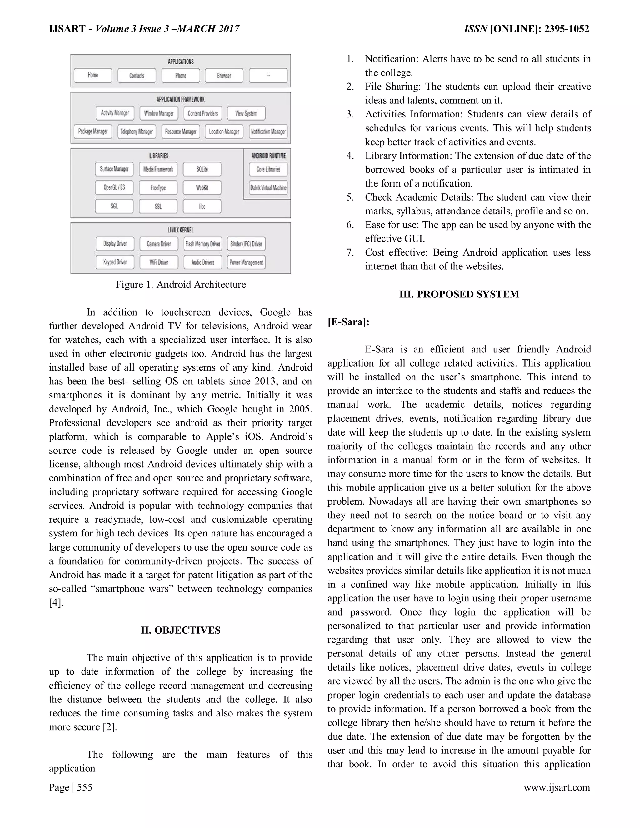 E sara Android Application | PDF E sara Android Application | PDF