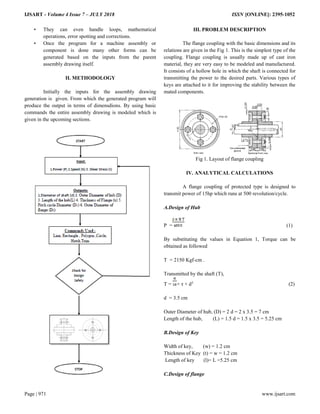 Generating lisp program for assembly drawing in AutoCAD | PDF