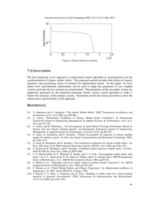 METAHEURISTIC OPTIMIZATION ALGORITHM FOR THE SYNCHRONIZATION OF CHAOTIC MOBILE ROBOTS | PDF ...
