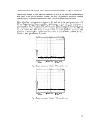 COMPARING OF SWITCHING FREQUENCY ON VECTOR CONTROLLED ASYNCHRONOUS ...