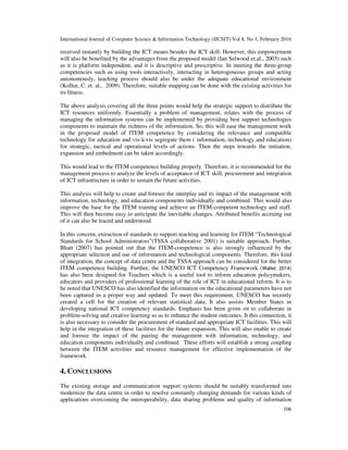 FRAMEWORK FOR EDUCATIONAL COMPETENCE WITH EMERGING SCENARIO | PDF | Internet | Computing