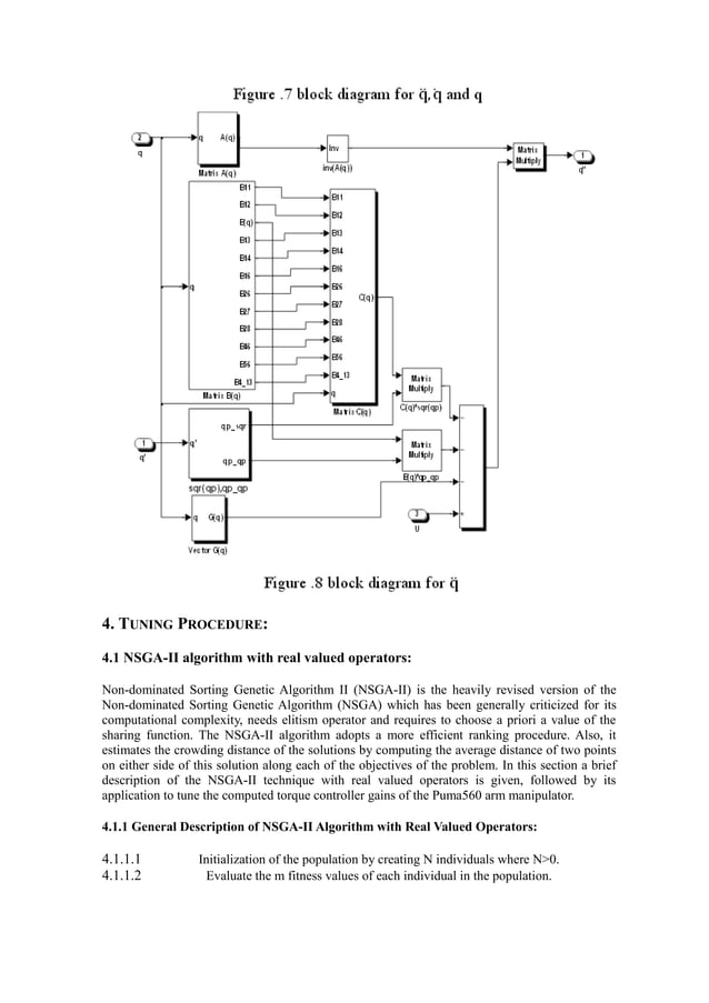 PUMA 560 TRAJECTORY CONTROL USING NSGA-II TECHNIQUE WITH REAL VALUED OPERATORS | PDF