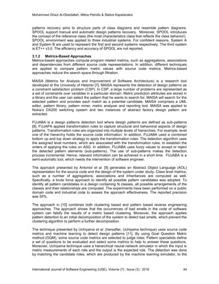 A Survey on Design Pattern Detection Approaches | PDF