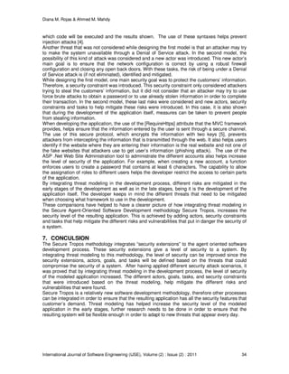 Integrating Threat Modeling in Secure Agent-Oriented Software Development | PDF | Information ...