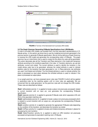 Using Met-modeling Graph Grammars and R-Maude to Process and Simulate LRN Models | PDF