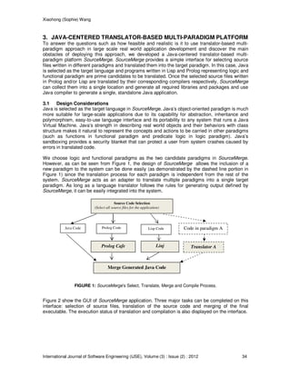 Java-centered Translator-based Multi-paradigm Software Development Environment | PDF