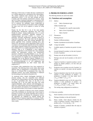 Solving Multi-level, Multi-product and Multi-period Lot Sizing and Scheduling Problem in ...