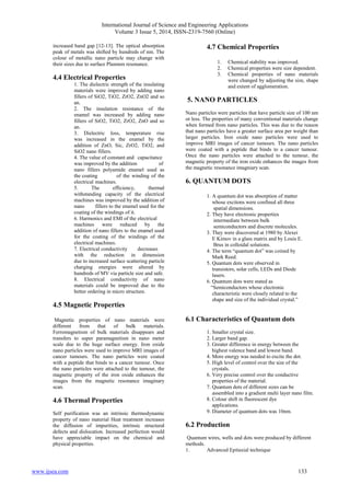 Short Notes for Understanding the Basics of Nano Technology | PDF
