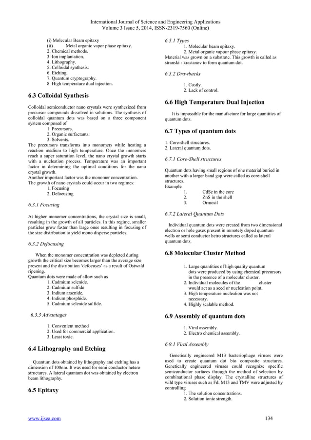 Short Notes for Understanding the Basics of Nano Technology | PDF