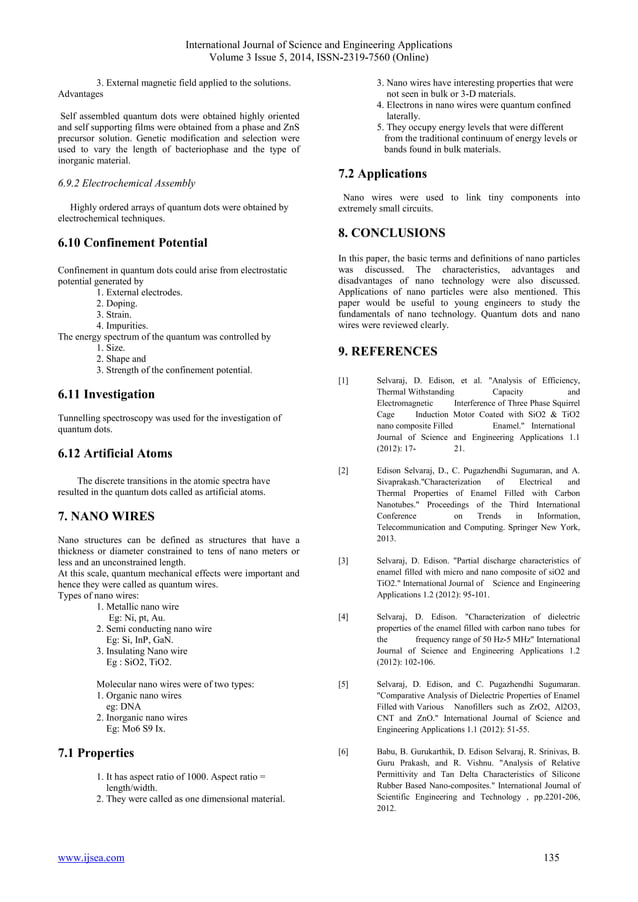 Short Notes for Understanding the Basics of Nano Technology | PDF