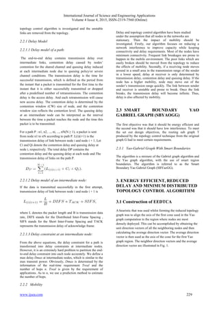 EEDTCA: Energy Efficient, Reduced Delay and Minimum Distributed Topology Control Algorithm for ...