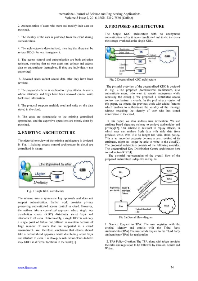 A Privacy Preserving Attribute Based Access Control Mechanism In Distributed Environment for ...