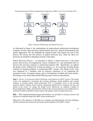PATTERN-BASED AND REUSE-DRIVEN ARCHITECTING OF MOBILE CLOUD SOFTWARE | PDF