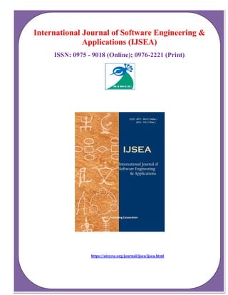 International Journal of Software Engineering & Applications (IJSEA) - ERA, H index - Profile | PDF
